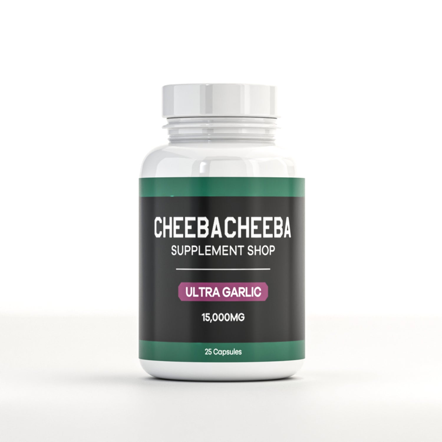 Ultra Garlic Capsules 15,000mg – CheebaCheebaCBD
